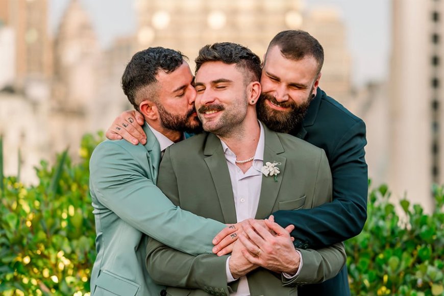 71 Stunning Photographs of a Gay Polyamorous Wedding in Brazil - LGBT ...