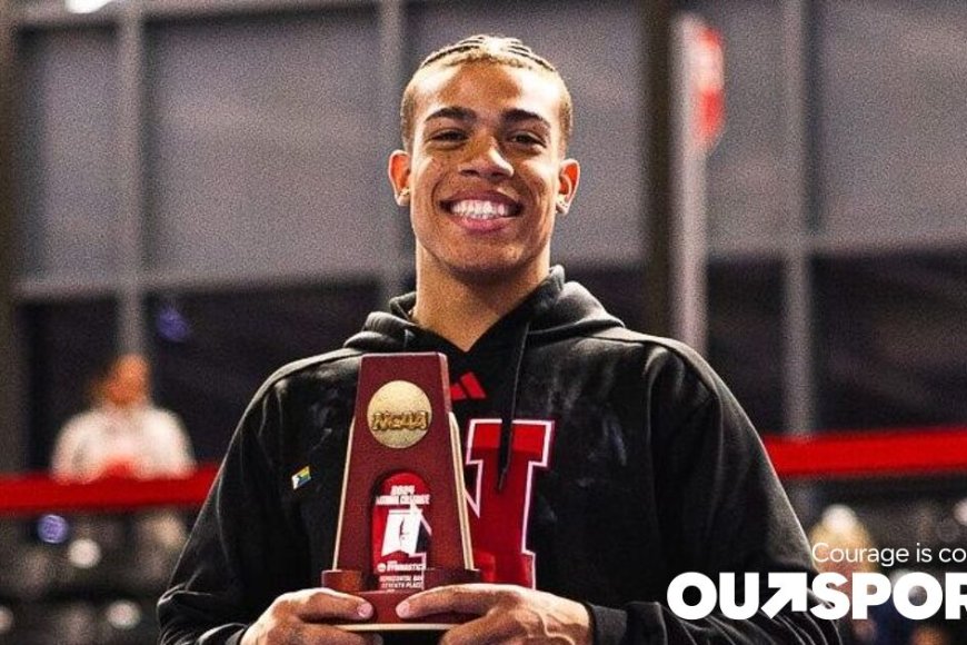 Gay gymnast Sam Phillips wears Pride pin at NCAA’s to show visibility ...