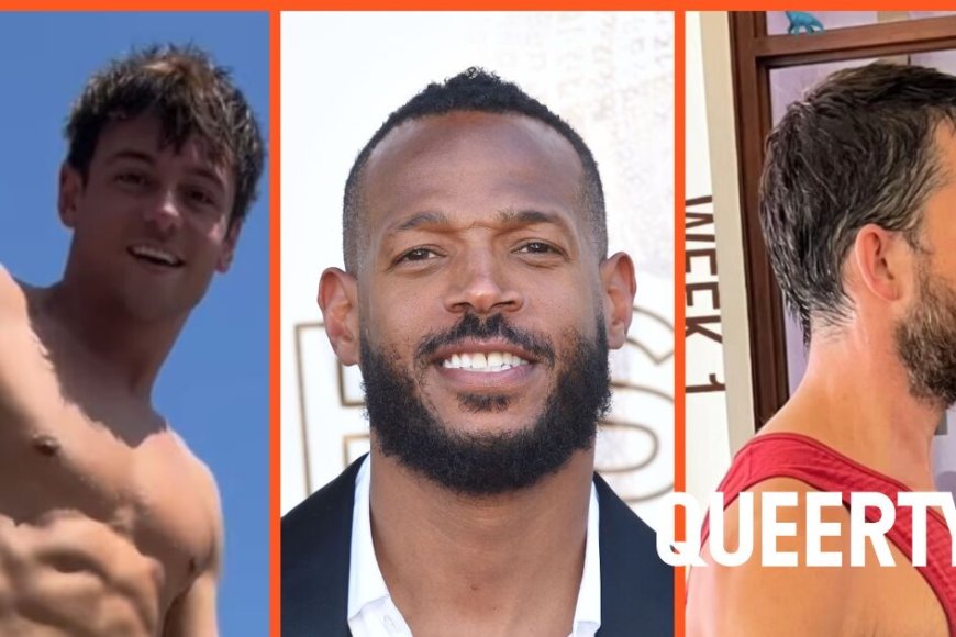 Tom Daley’s speedo party, Marlon Wayans shows his Pride, Jonathan ...