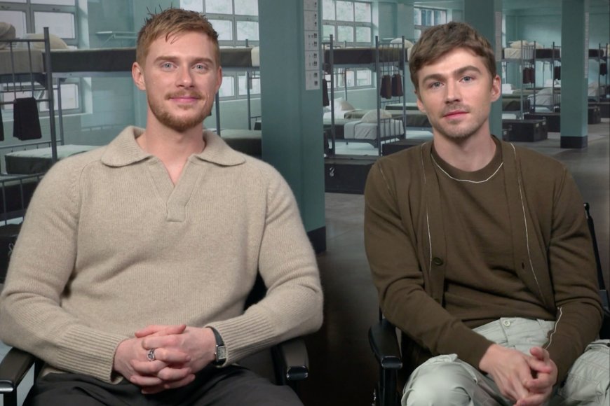 Miles Heizer & Max Parker on closeted Marines in Netflix’s Boots ...